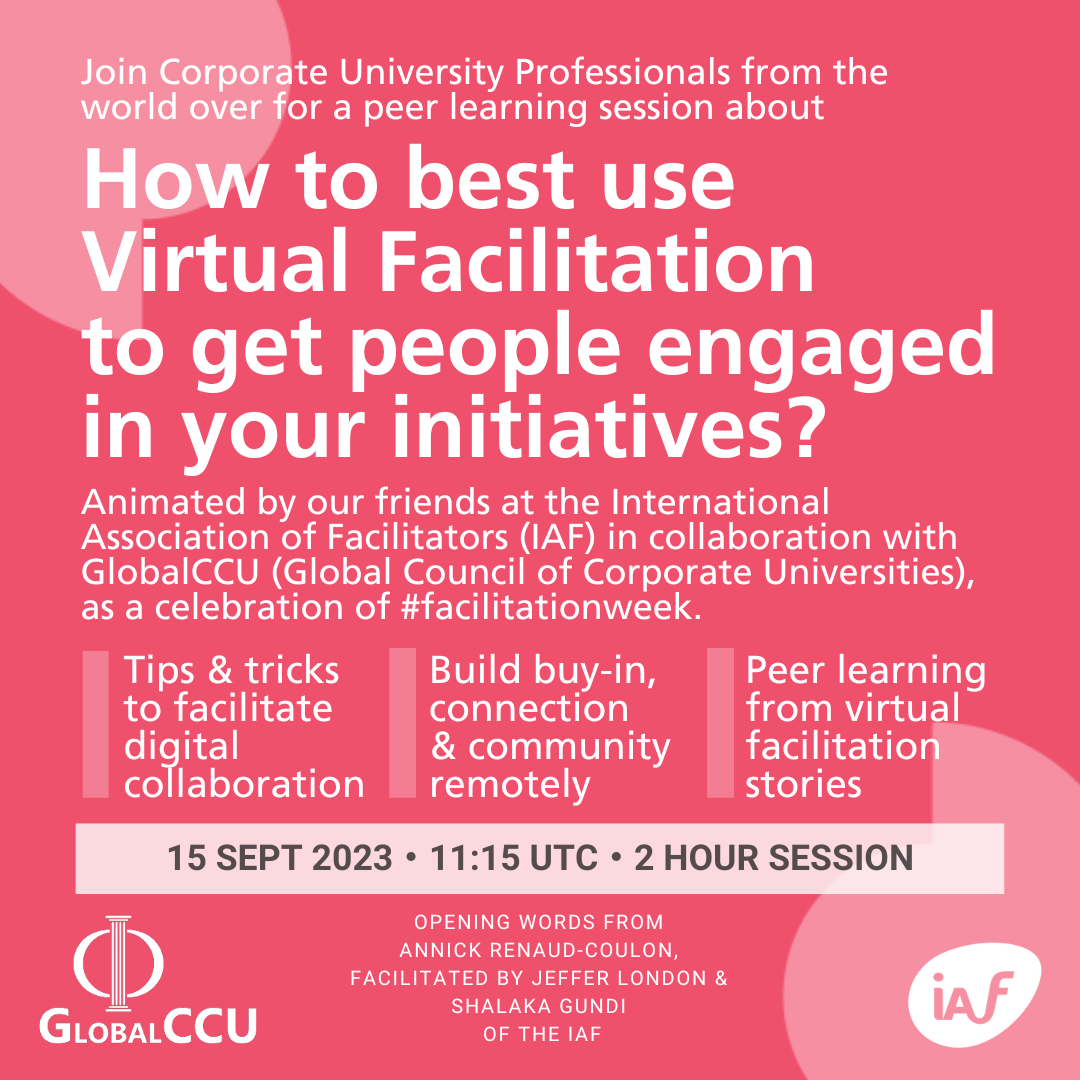 GlobalCCU - Session on virtual facilitation
